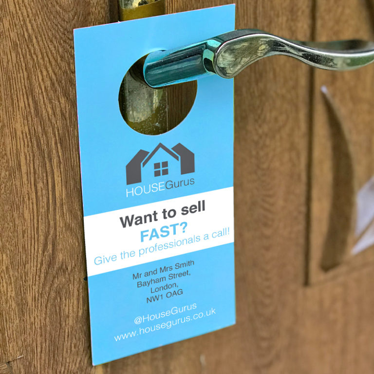 Budget Style Door Hangers - Door Hanger Printing UK